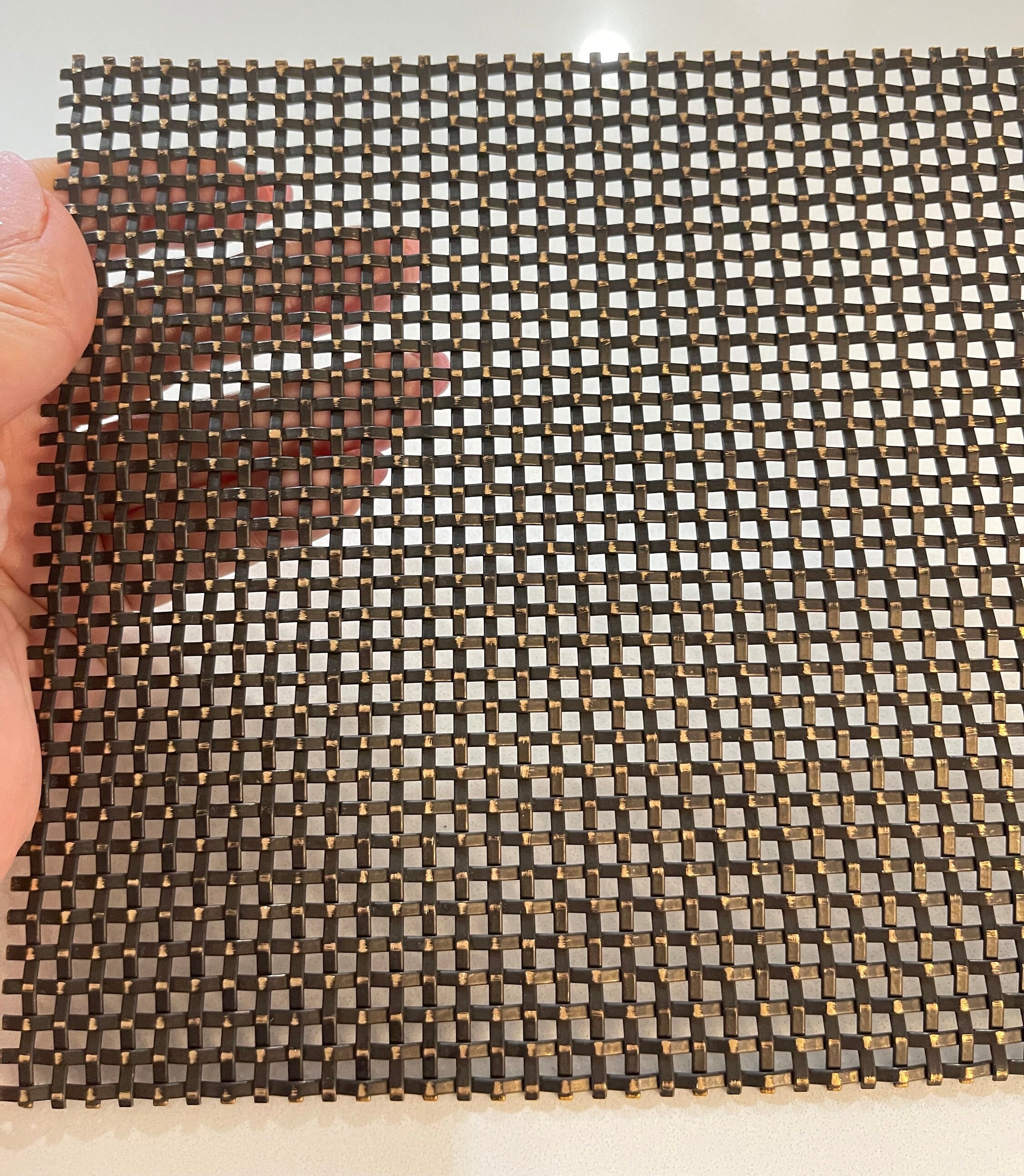 Wire Mesh Antique Bronze Pure Furniture and Creative Grille Mesh FABZPU ...