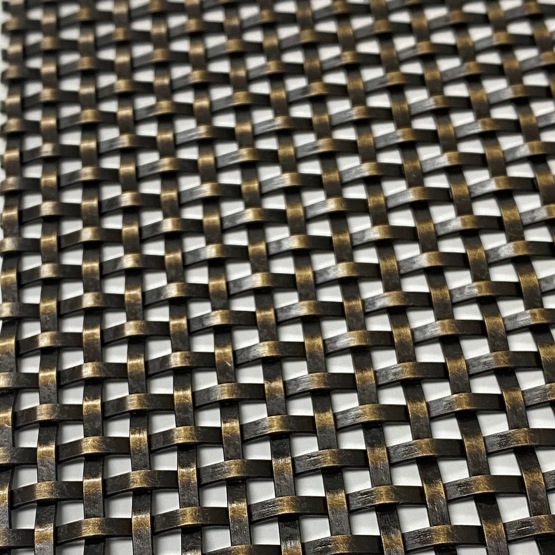 Wire Mesh Antique Brass Plated Furniture and Creative Grille Mesh FAB ...
