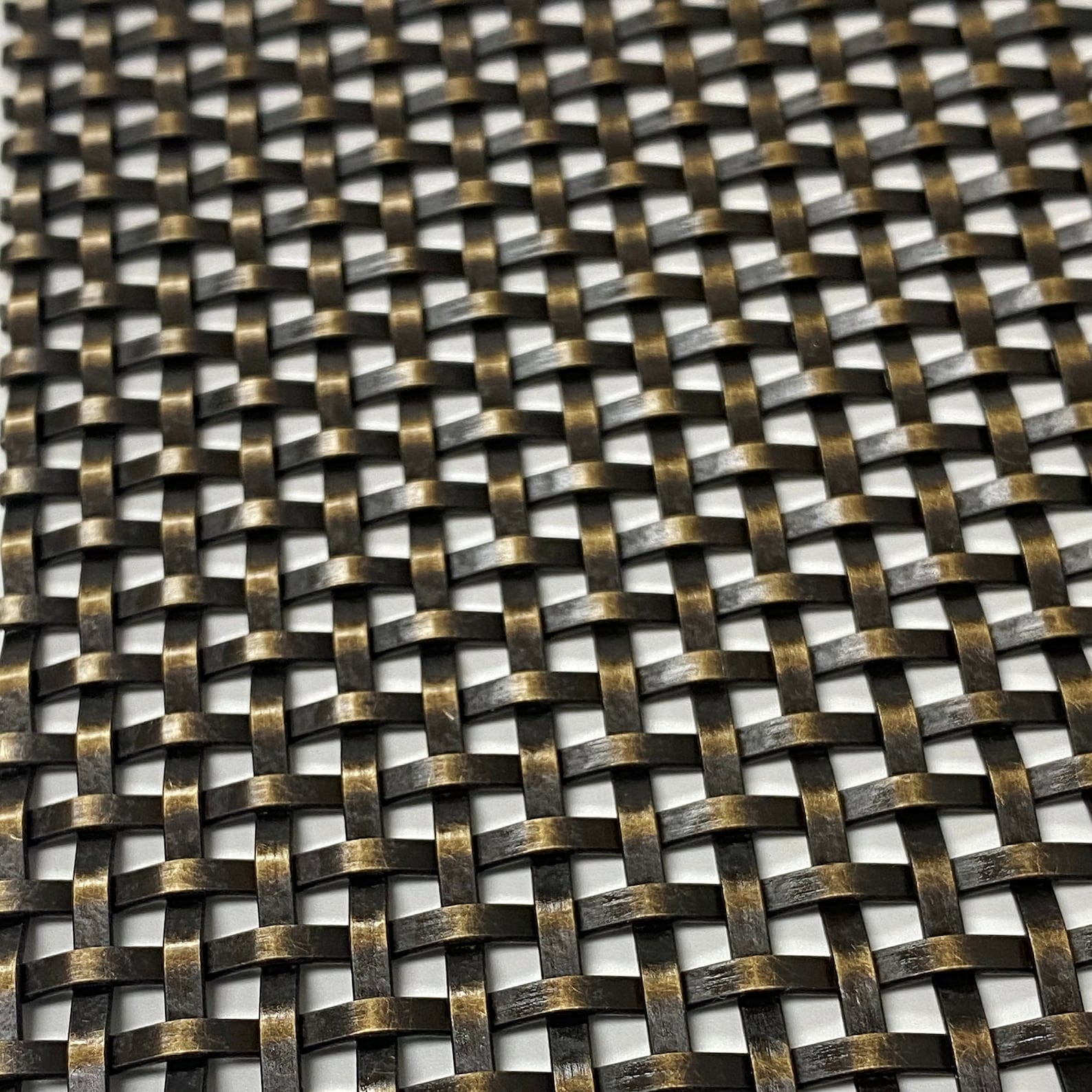 Wire Mesh Antique Brass Plated Furniture and Creative Grille Mesh FAB ...