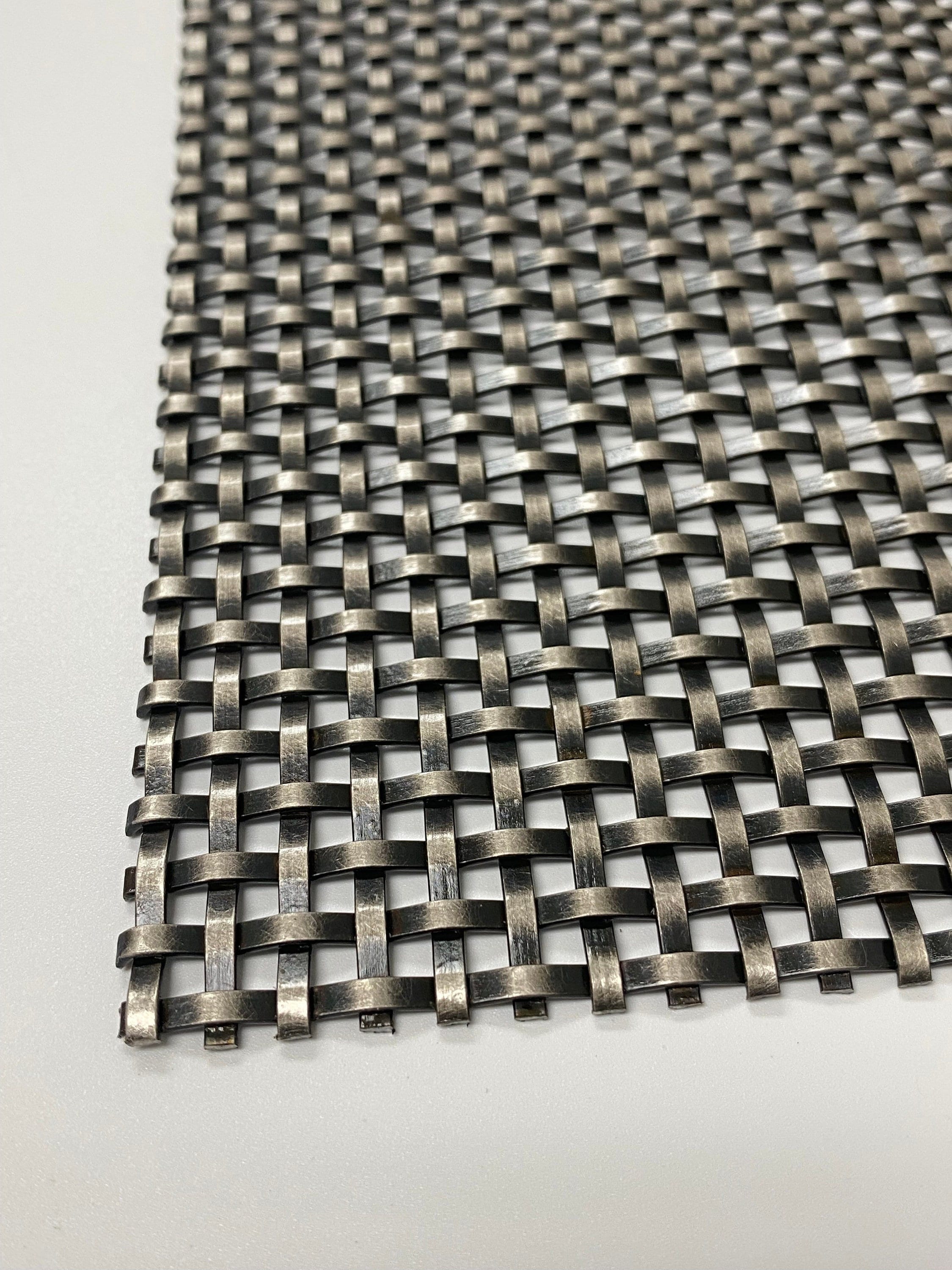 Wire Mesh Antique Nickel Plated Furniture and Creative Grille Mesh FAN ...
