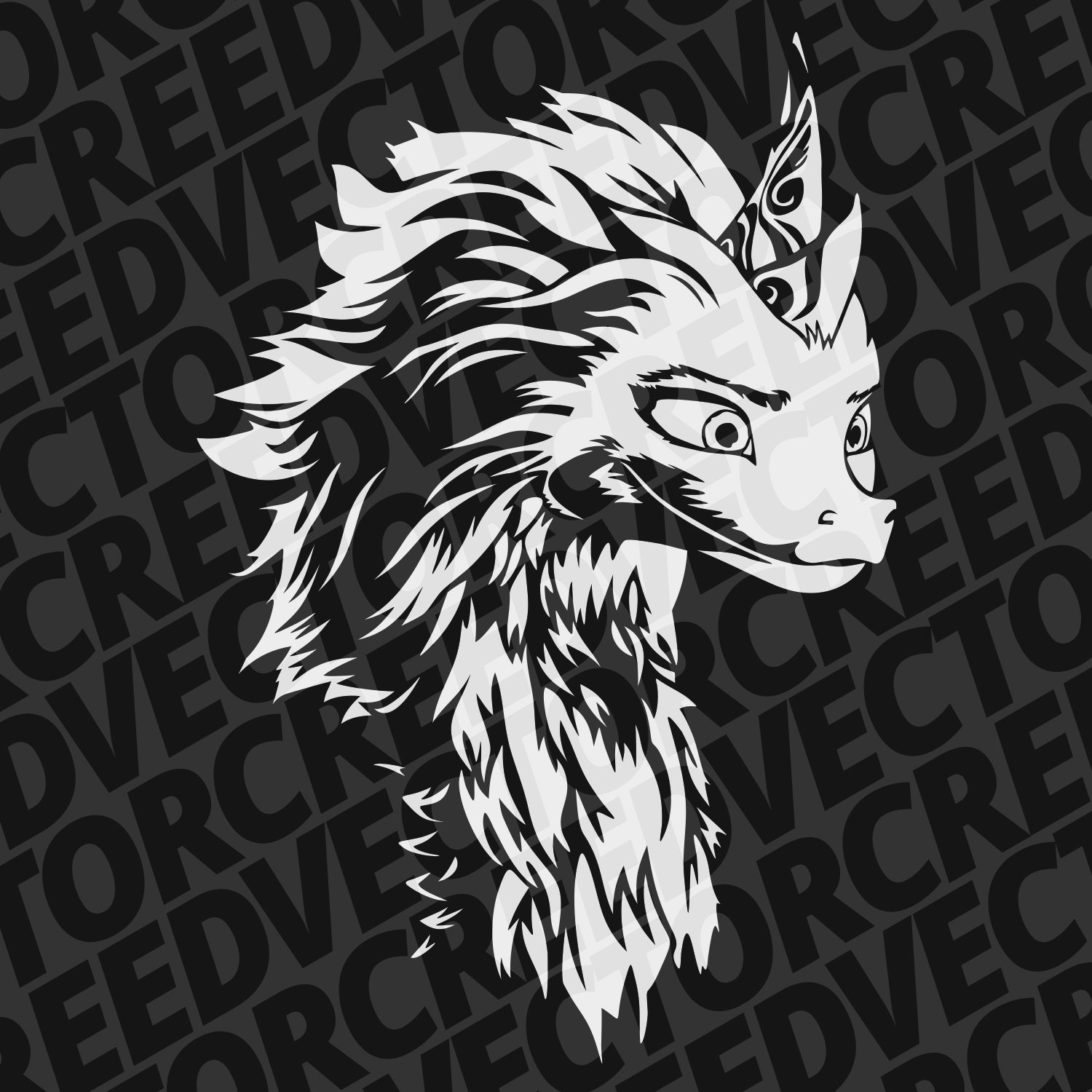 Card Making & Stationery Vector Files Sisu DXF Raya and the Last Dragon ...