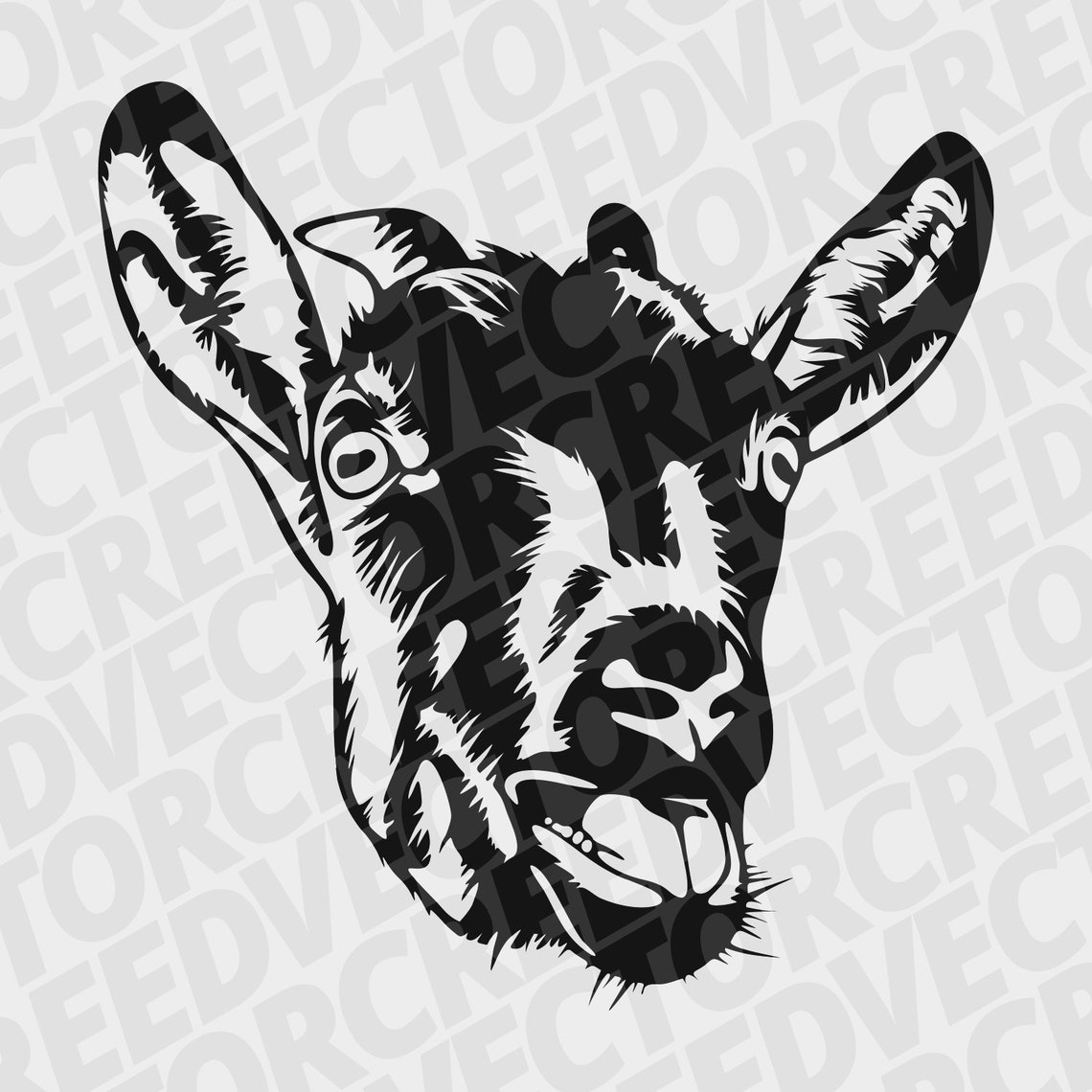 Goat Svg Funny Goat Svg Farm Animals Clipart Animal Funny - Etsy