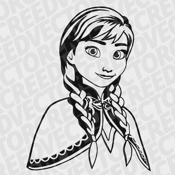 Craft Supplies & Tools Plotter File FROZEN SET Homemade Elsa Anna ...