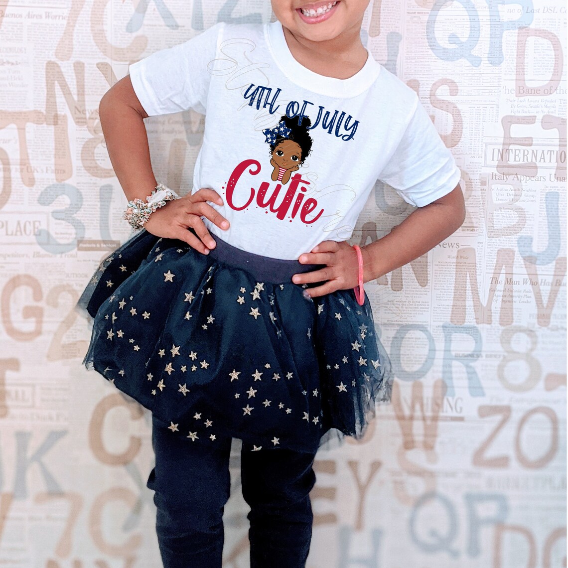 4th of July Cutie 3 Variations Shirt 4th of July Girls Shirt - Etsy