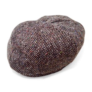 Traditional Irish Tweed Newsboy Flat Cap - Charcoal Gray - Etsy
