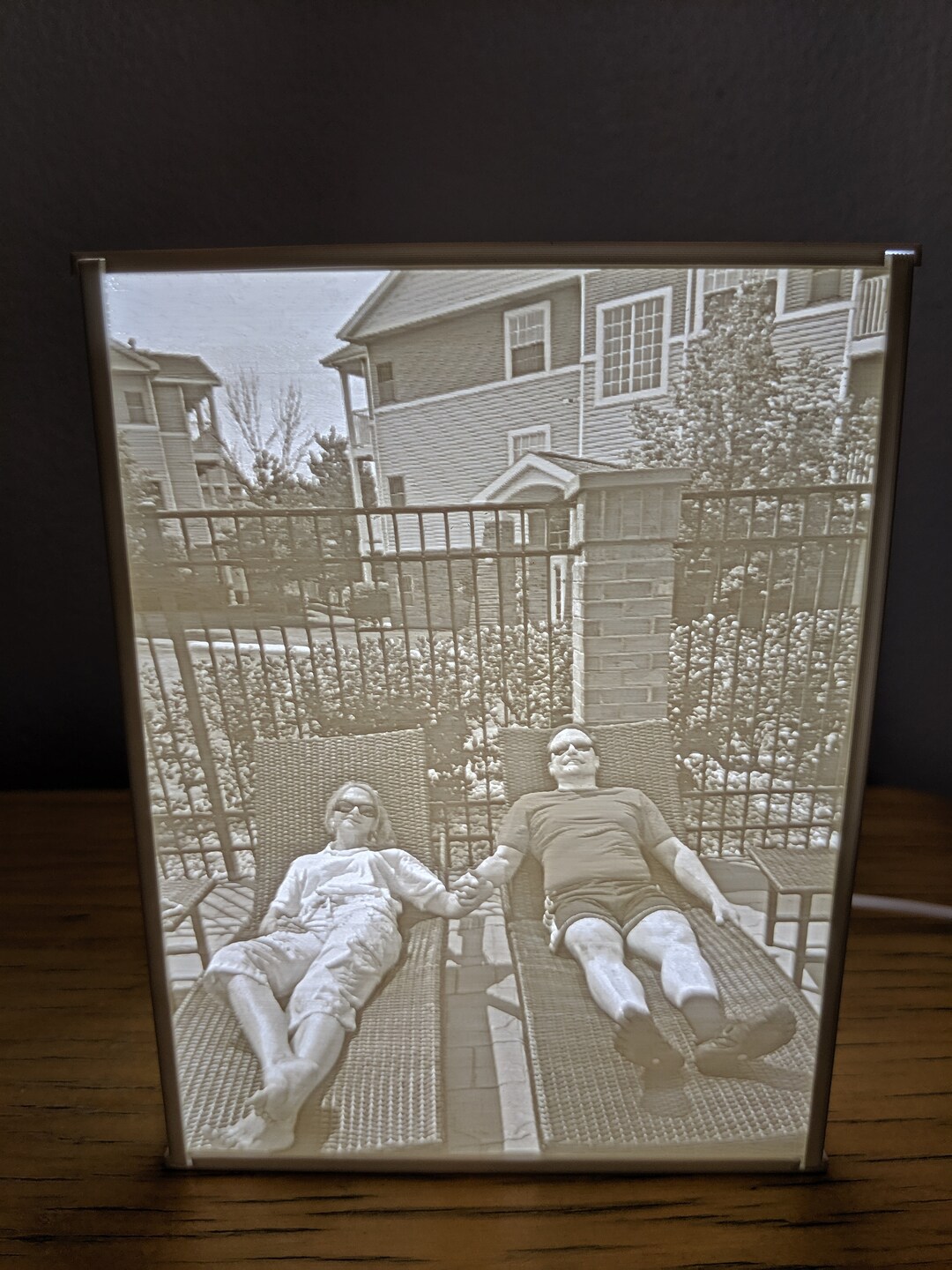 Lithophane Light Box Personalized - Etsy