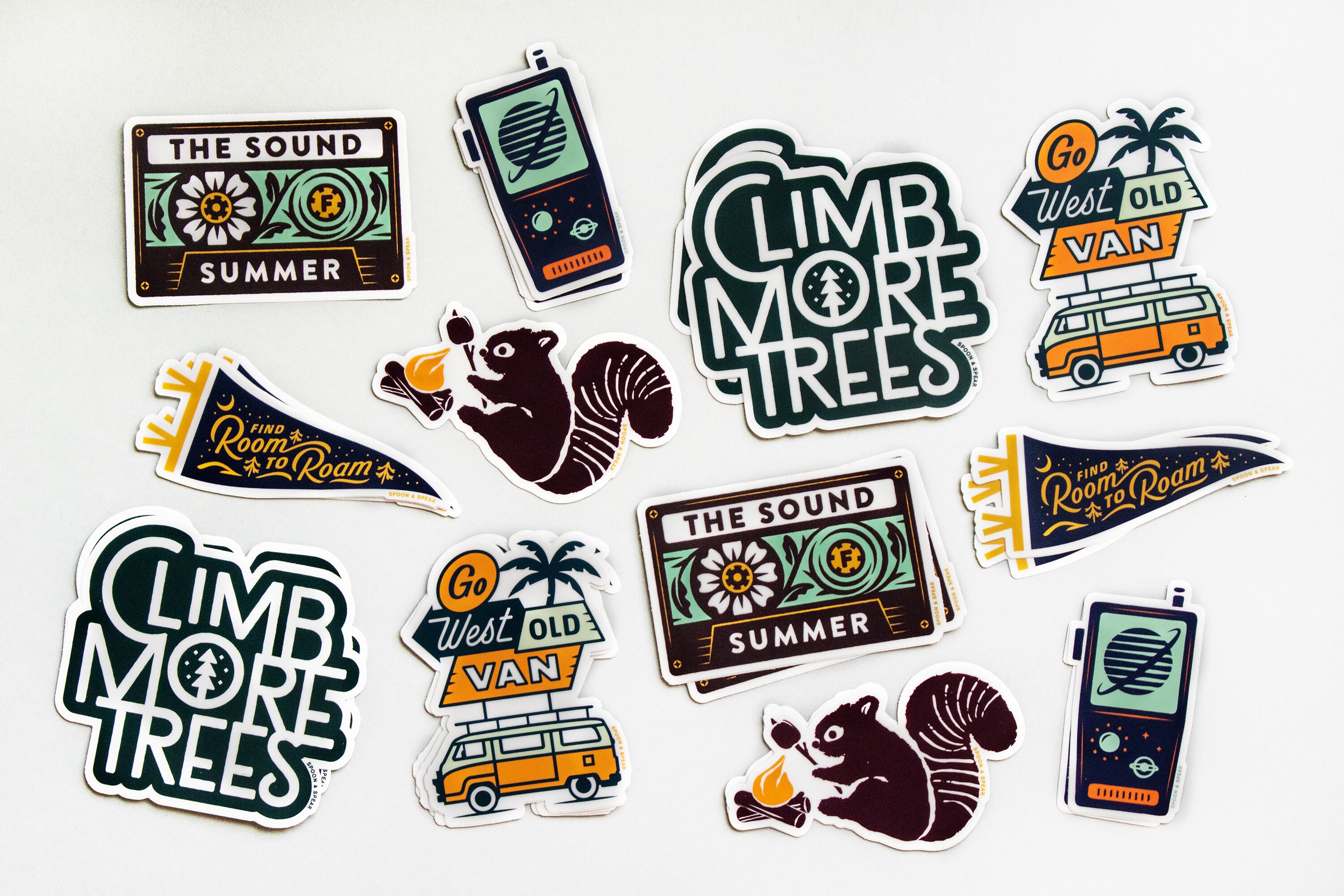 Space Walkie Talkie Sticker Set of 2 - Etsy