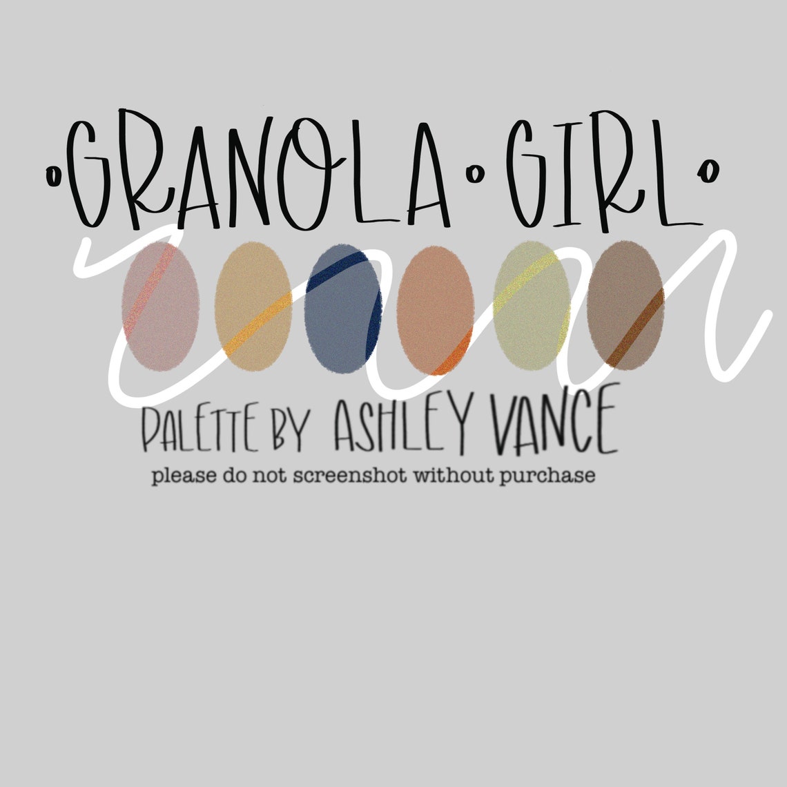 Granola Girl Color Palette at Jasmine Sani blog