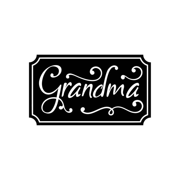 Grandma Wall Decal - Etsy