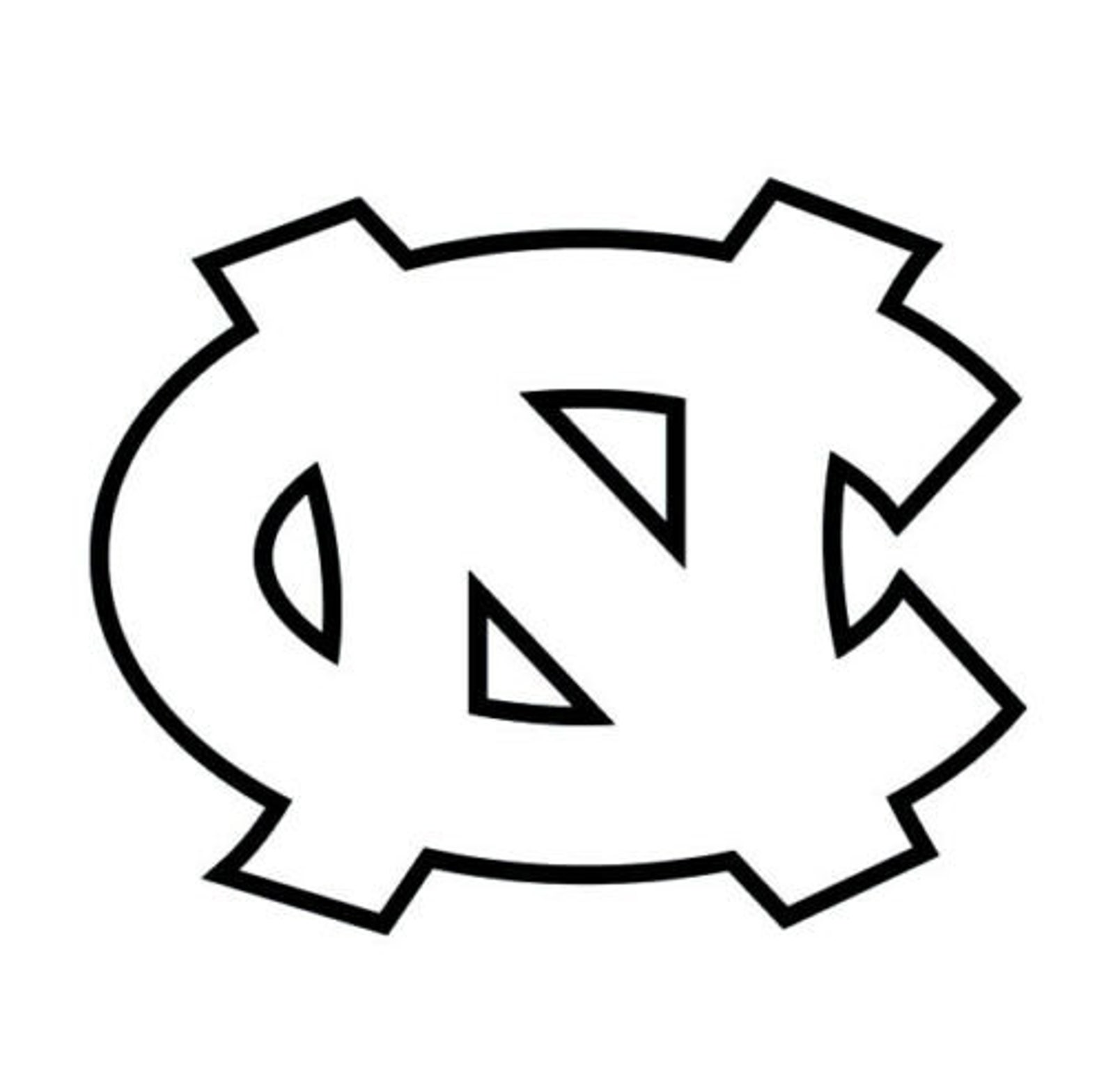 North Carolina Tar Heels UNC Permanent Vinyl Decal for | Etsy