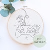Deer Hand Embroidery Patterns, Deer Pattern, Hand Embroidery, Printable ...