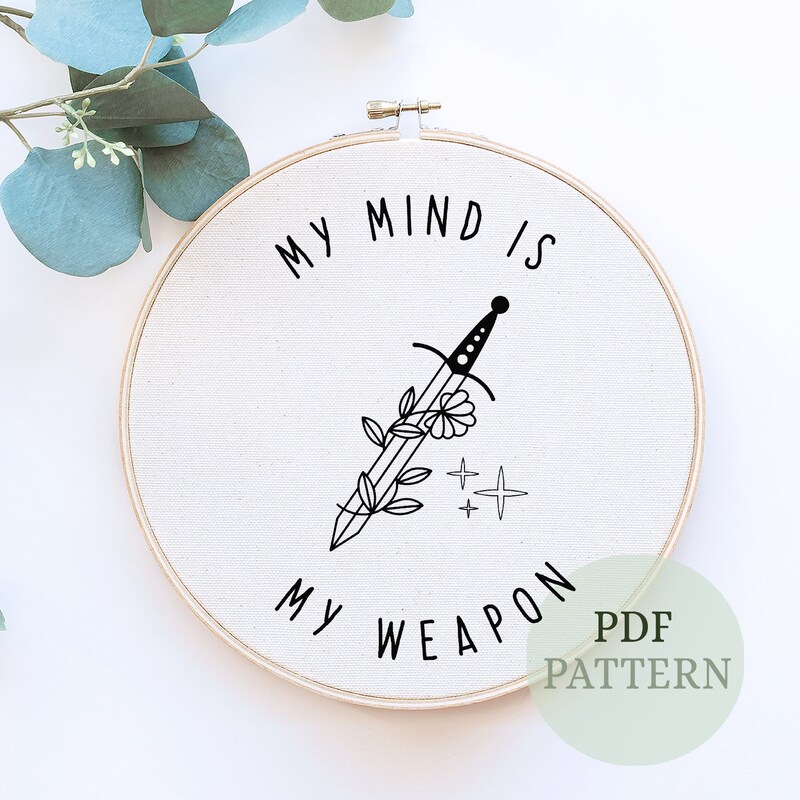 One Line Embroidery - Etsy