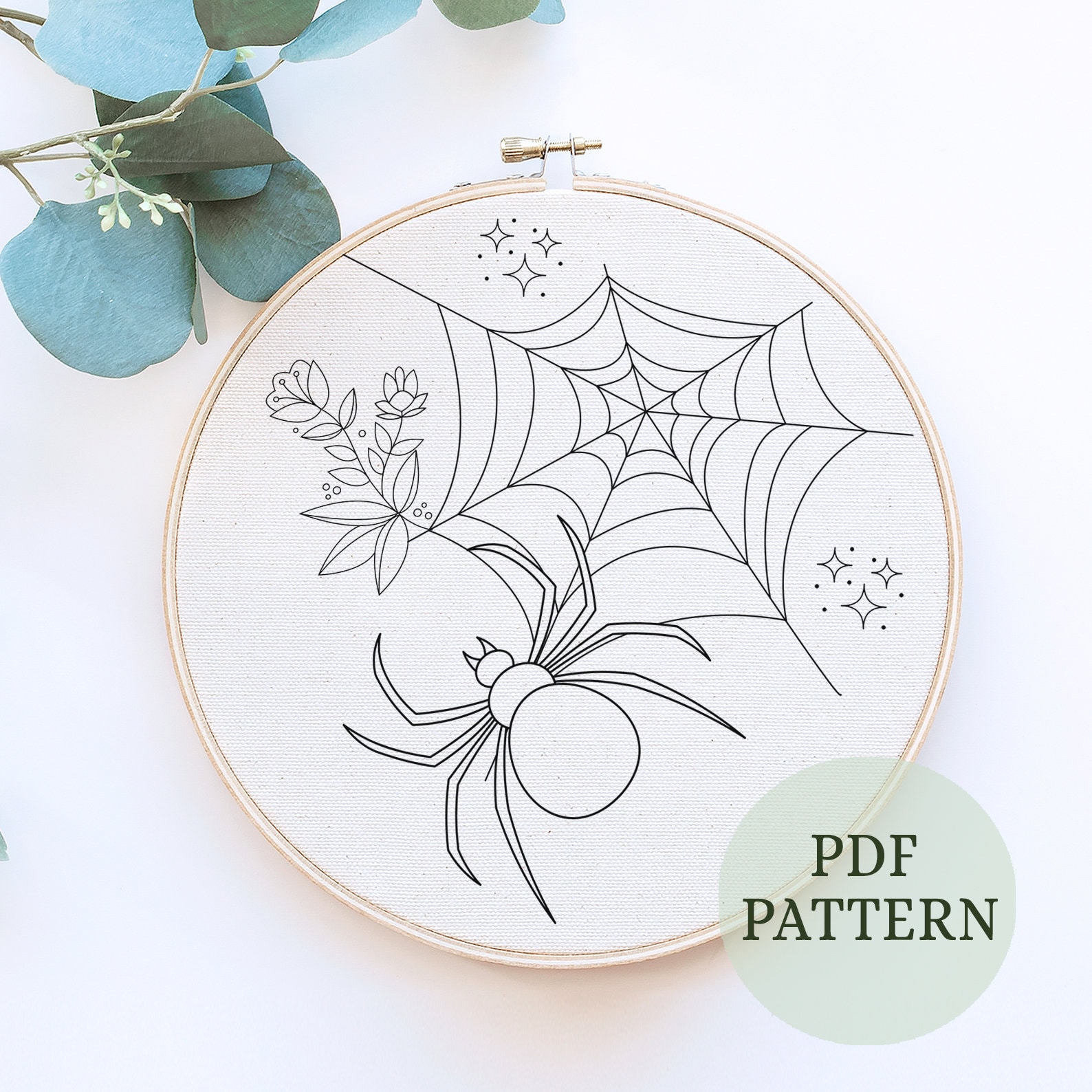 Spider Web Stitch Tutorial