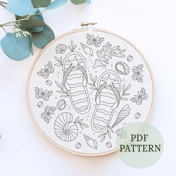 Summer Embroidery - Etsy