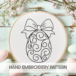 Easter Hand Embroidery Pattern Bundle, DIY Decor (digital Download) - Etsy