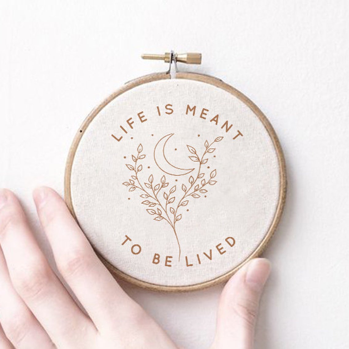 Life in Meant to Be Lived Hand Embroidery Pattern Funny - Etsy