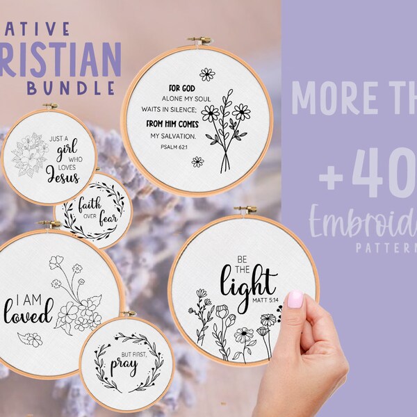 Embroidery Bible Verse - Etsy