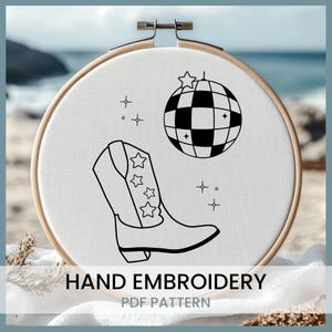 NEW Cowboy Bundle, Hand Embroidery, Western Collection, PDF Pattern ...