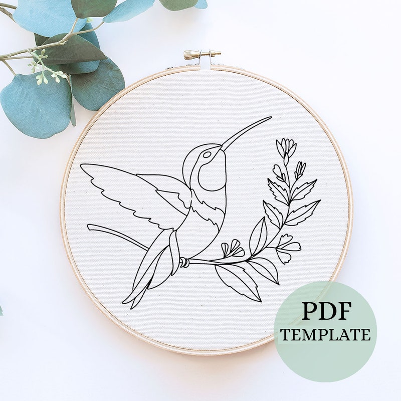 Felt Hummingbird Pattern - Etsy
