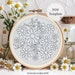 Daisy Embroidery Pattern: Beginner Wildflower Template (PDF Download) - Etsy