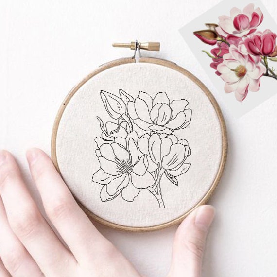 Hand Embroidery Designs Japanese Inspired Embroidery - Etsy
