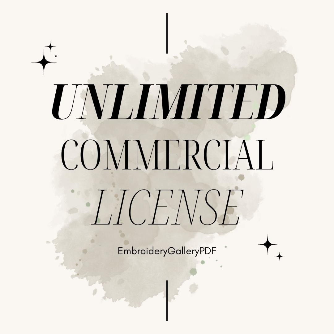 Unlimited Commercial License: Use in Finished Products, No Credit ...