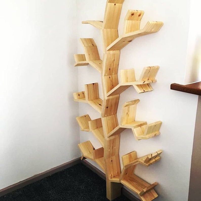 Tree Shaped Bookshelf - Etsy