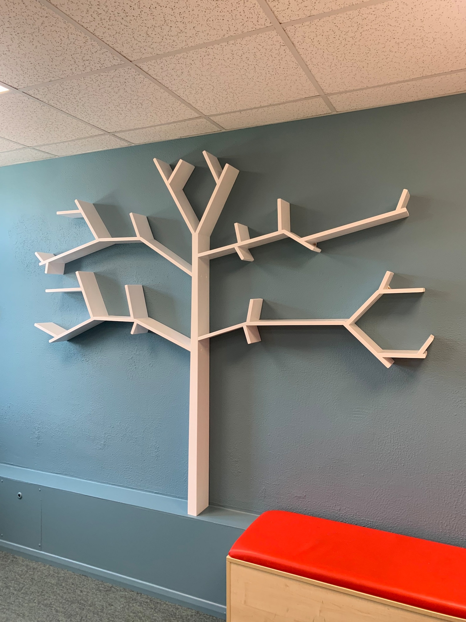 Bespoke Tree Shaped Bookshelf - Etsy