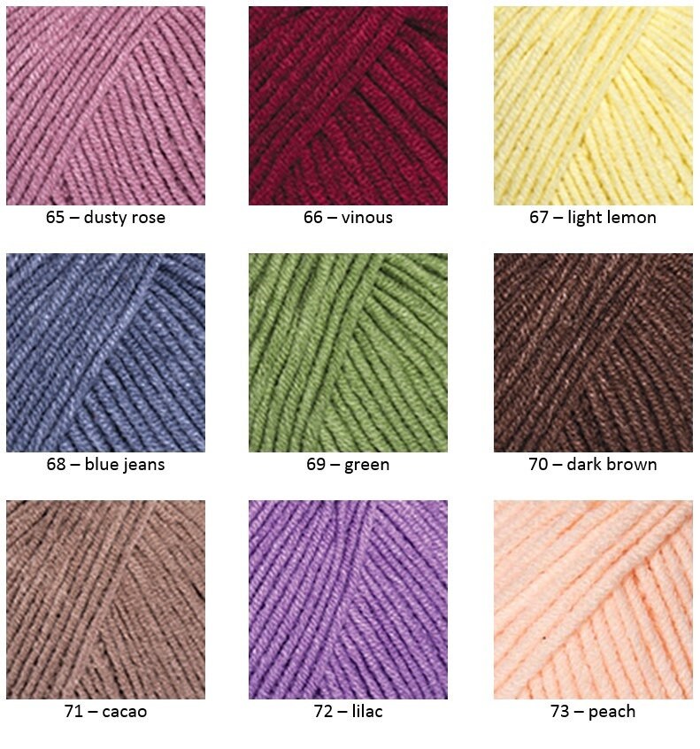 Yarn Yarnart Jeans 4x50g Yarn аmigurumi Cotton Yarn Yarn Toys - Etsy