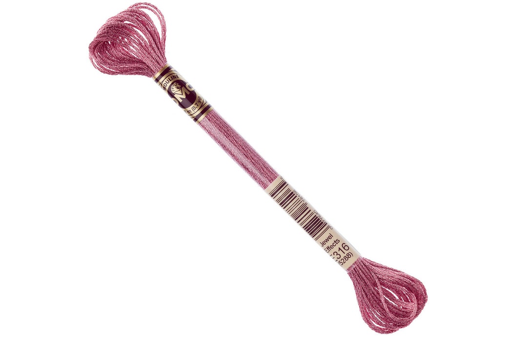 DMC Light Effects E316 Embroidery Threads Lurex Embroidery Floss Floss Metallized Thread ...