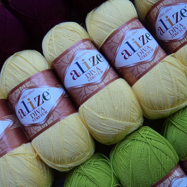 Alize Diva Stretch - Etsy