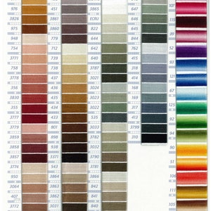 DMC 469 Cotton Embroidery Floss 100% Cotton Embroidery Thread ...