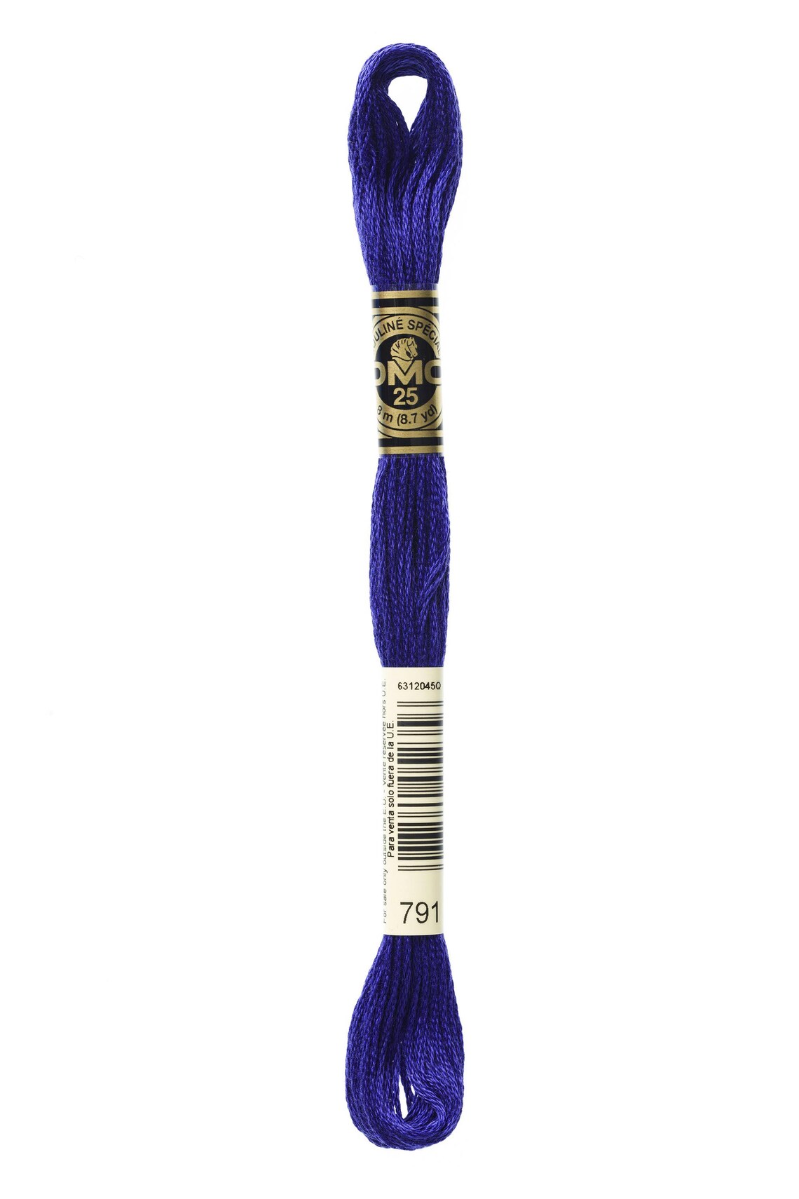DMC 791 Cotton Embroidery Floss 100% Cotton Embroidery Thread ...
