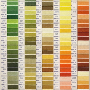 DMC 677 Cotton Embroidery Floss 100% Cotton Embroidery Thread ...