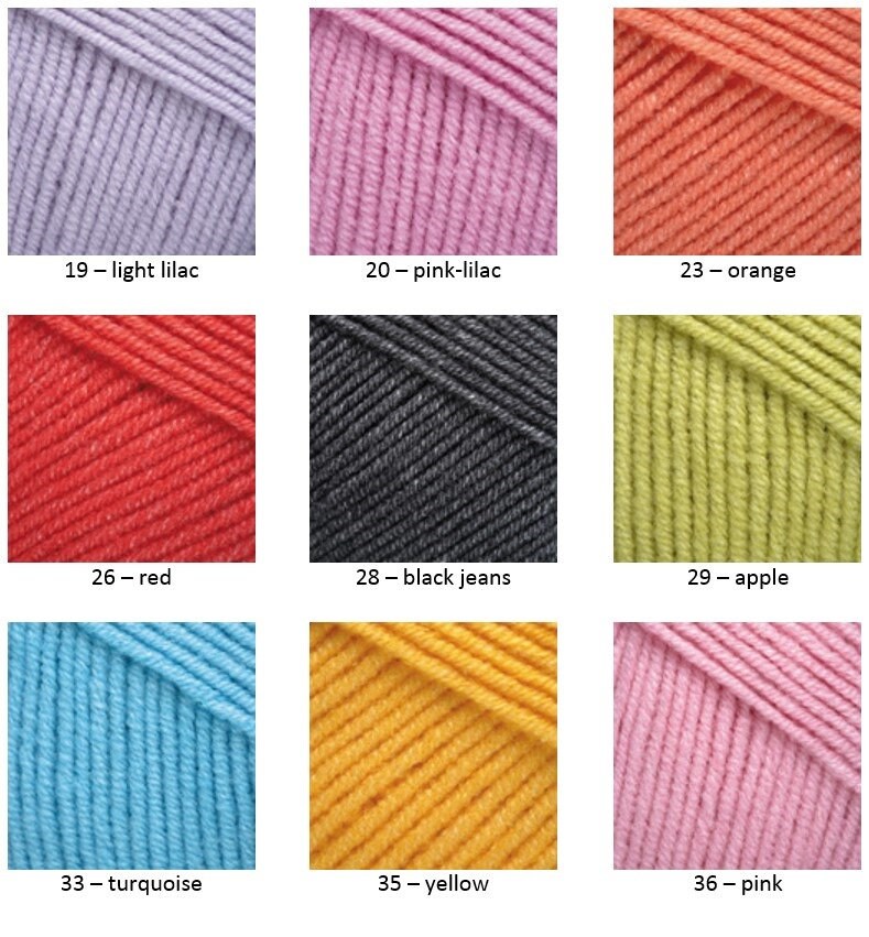 Yarn Yarnart Jeans 2x50g Yarn аmigurumi Cotton Yarn Yarn Toys - Etsy