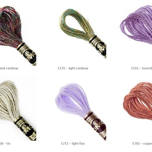 Embroidery Threads DMC Light Effects E990 Lurex Embroidery Floss Floss ...