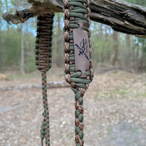 Handmade Paracord Duck Call Lanyard: Adjustable 5-drop Hunting Lanyard ...