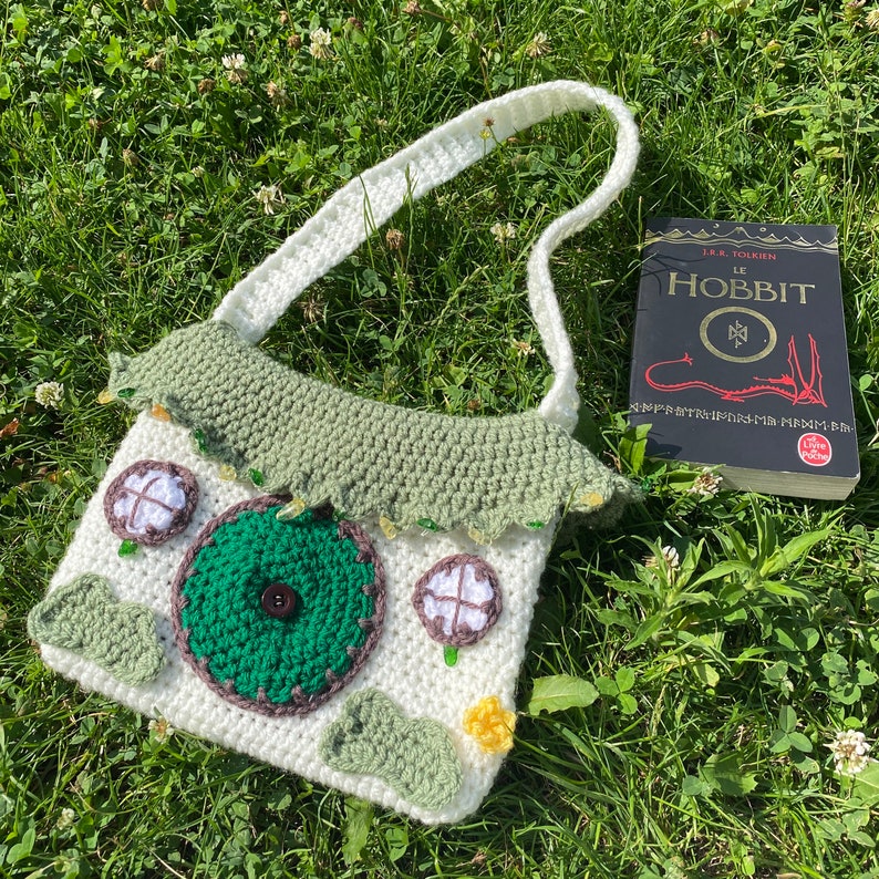 Bag End Bag Crochet Pattern, Lord of the Rings & Hobbit Inspired (PDF ...