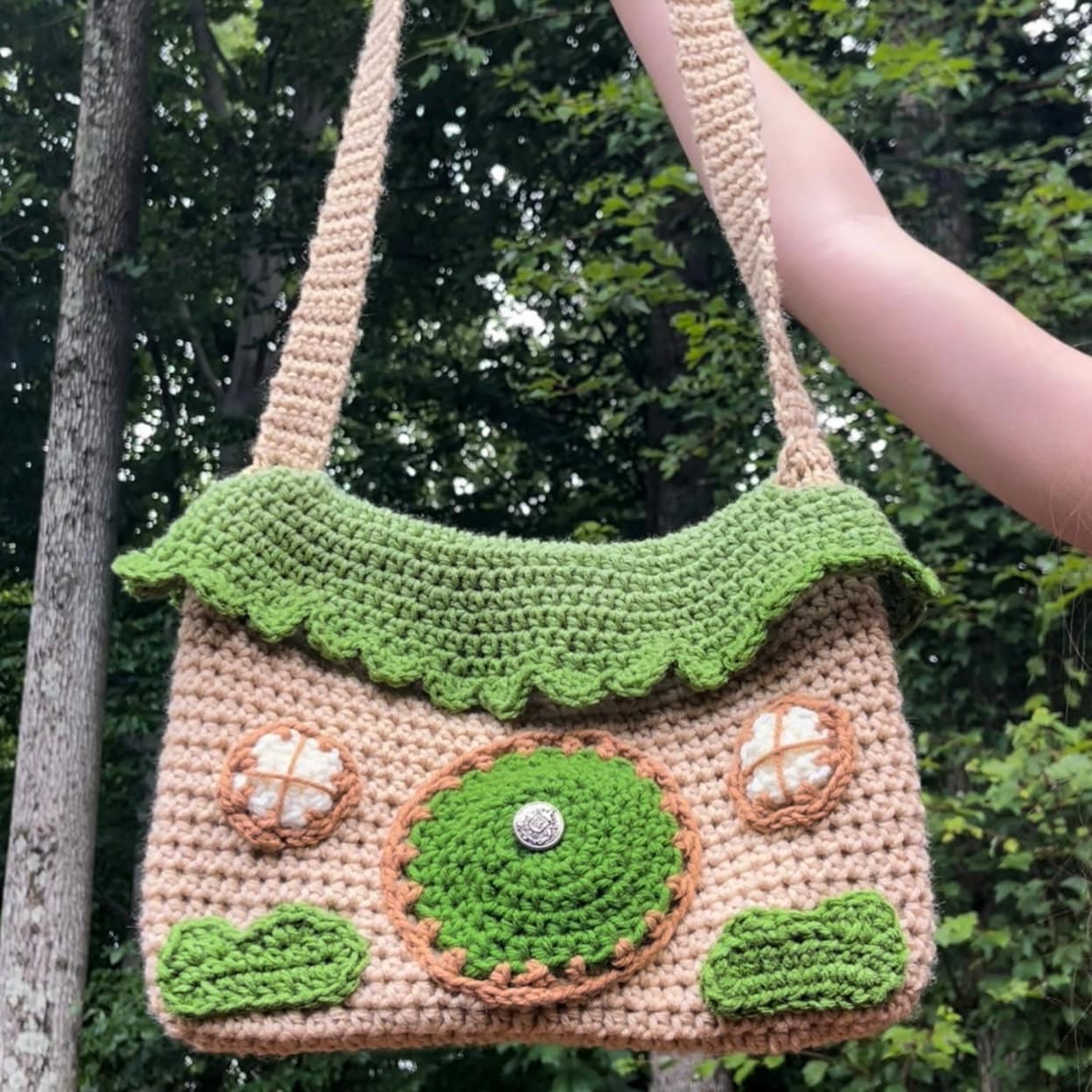 Bag End Bag Crochet Pattern Lord of the Rings & Hobbit - Etsy