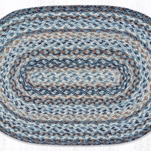 Denim Braided Rug - Etsy