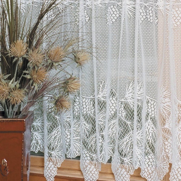 White Lace Curtains - Etsy