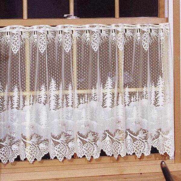 White Lace Curtains - Etsy