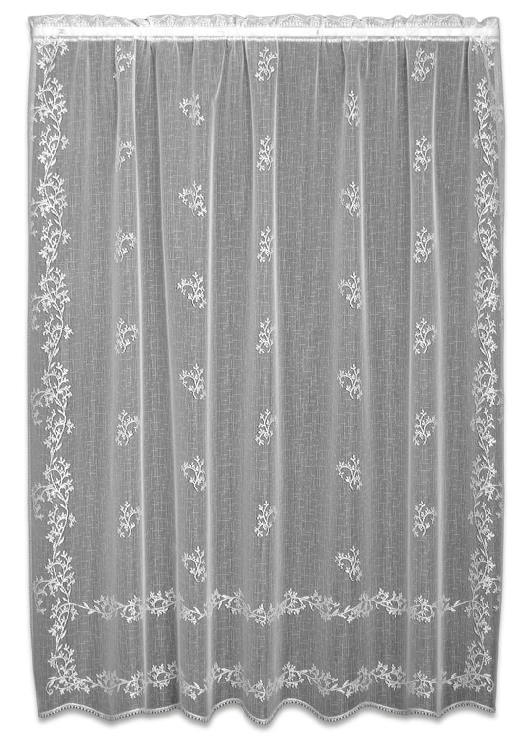 Sheer Divine 60 X 63 White Lace Panel - Etsy