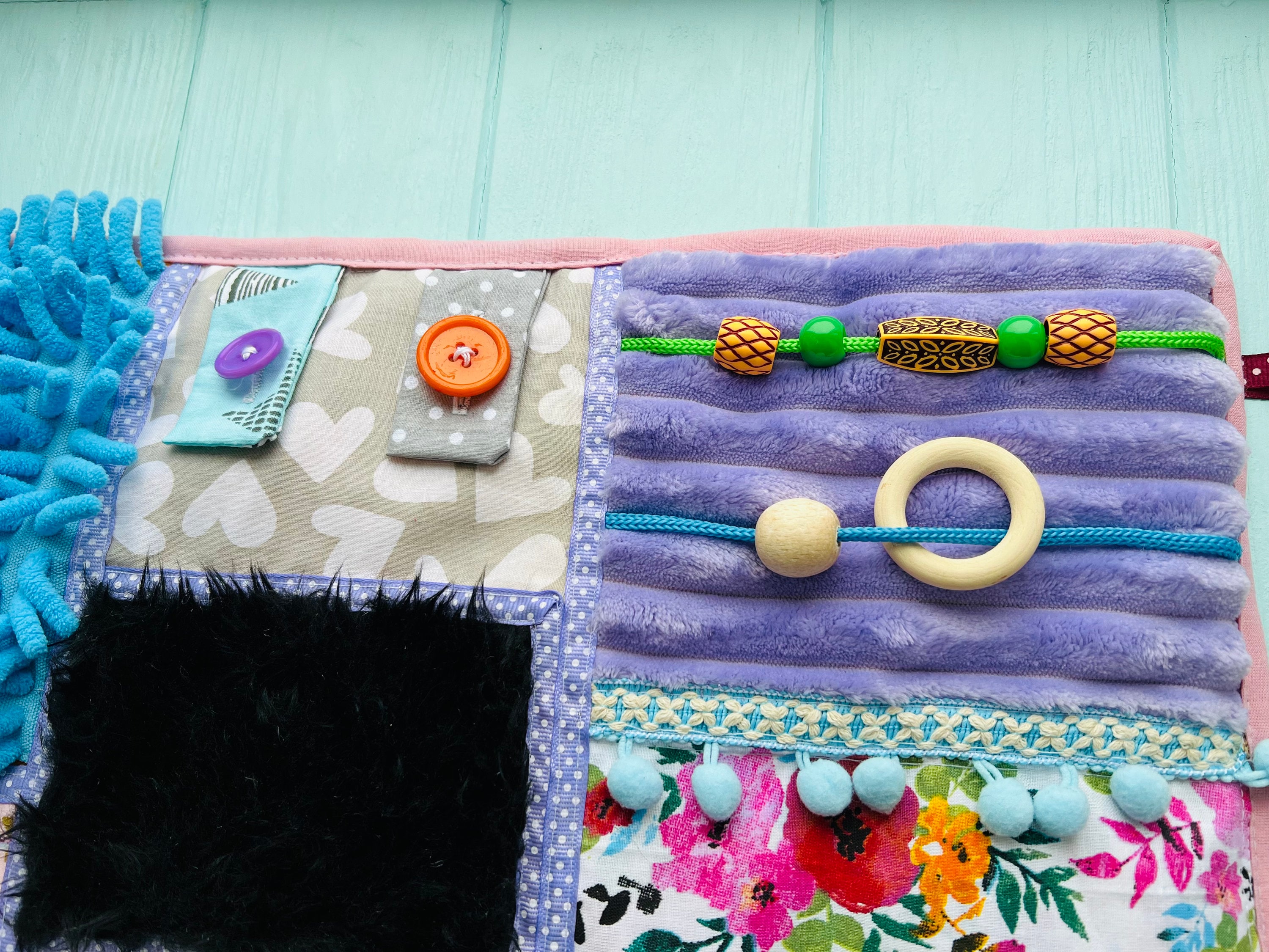 Dementia Fidget Toy, Activity Mat for Elderly, Alzheimer's Gift, Autism ...