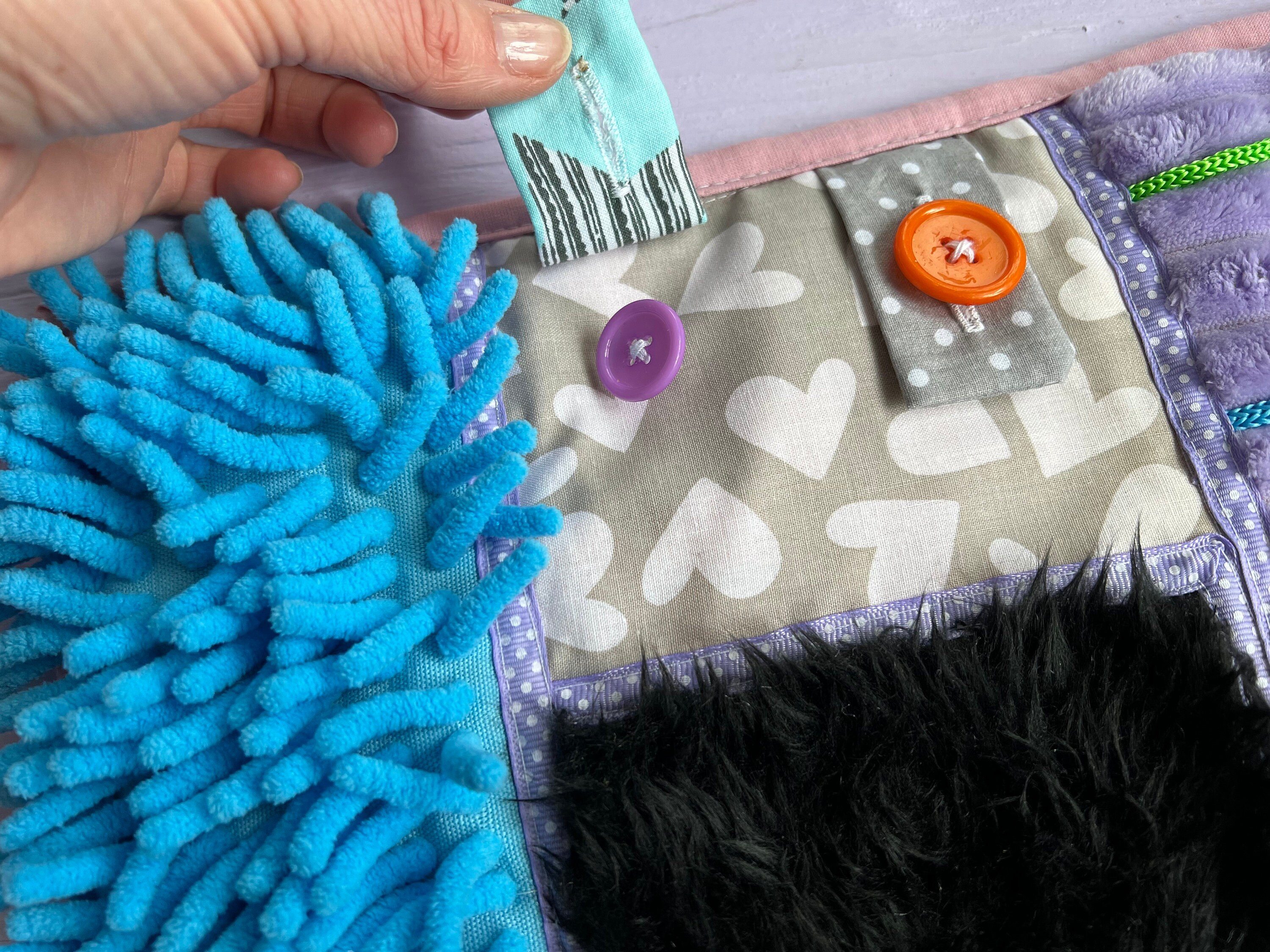 Dementia Fidget Toy, Activity Mat for Elderly, Alzheimer's Gift, Autism ...