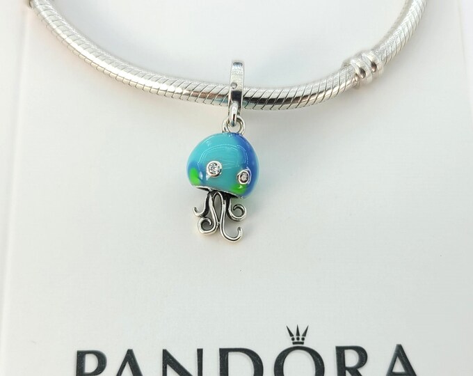 New Pandora Color-changing Jellyfish Dangle Charm # 792704C01 W/box - Etsy