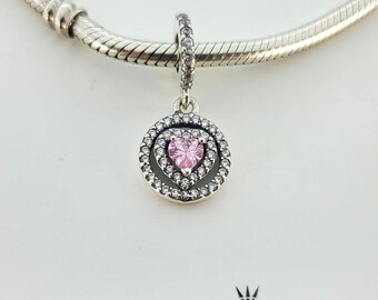 Pandora Sparkling Sun Charm 792840C01 W/box - Etsy