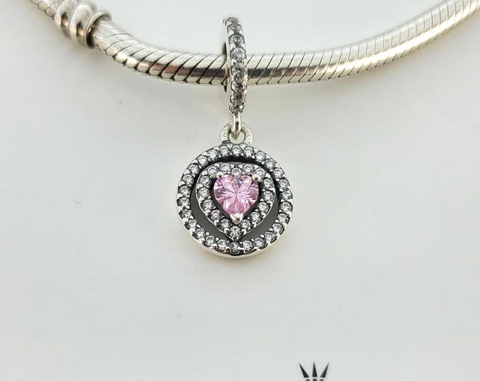 Pandora Sparkling Sun Charm 792840C01 W/box - Etsy