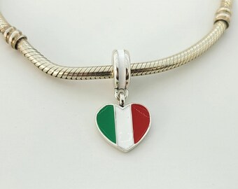 New Sterling Silver Padlock & Heart Key Charm for Pandora Bracelet ...