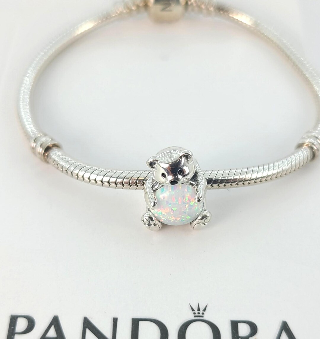 New Pandora Polar Bear Charm 793589C01 W/box - Etsy